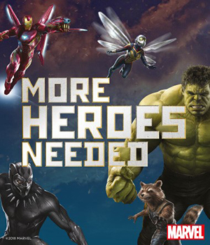 Marvel Legends Join Forces To Inspire Next Generation