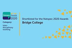 Bridge College in Manchester shortlisted for a national award